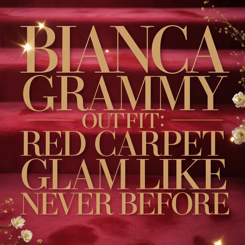 Bianca Grammy Outfit: Red Carpet Glam Like Never Before