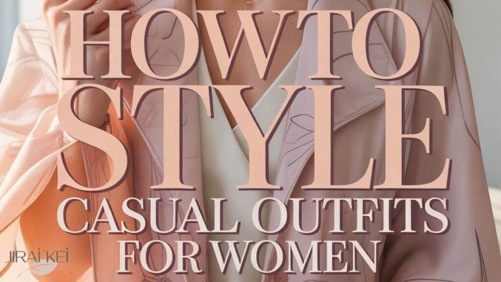 How to Style Casual Outfits for Women